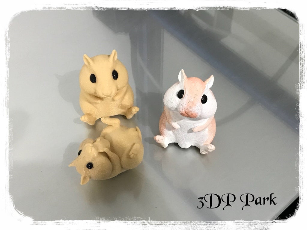 Hamster von 3DP_Park | Kostenloses STL-Modell herunterladen ...