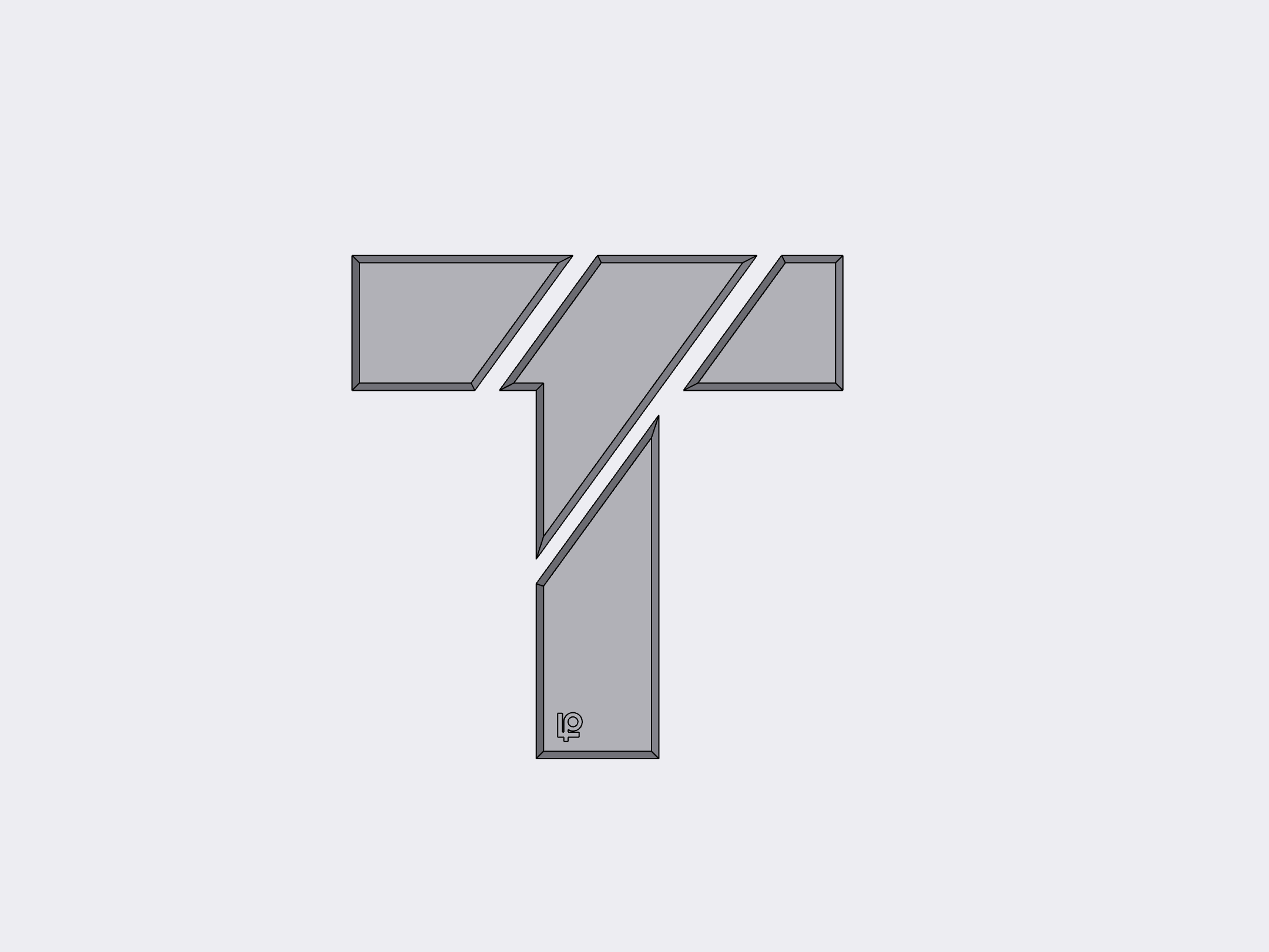 T Logic puzzle by lorenzo | Download free STL model | Printables.com