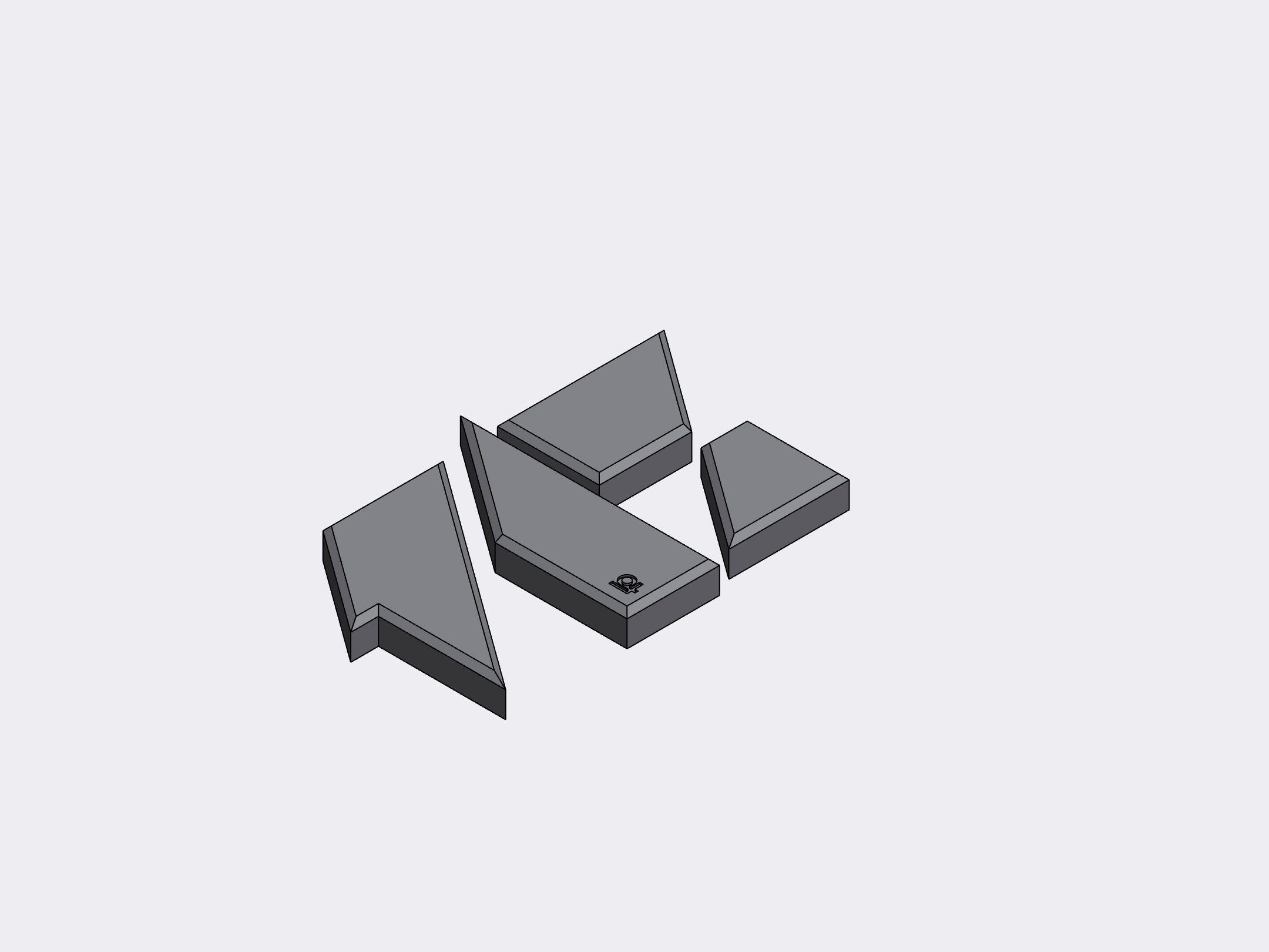 T Logic puzzle by lorenzo | Download free STL model | Printables.com