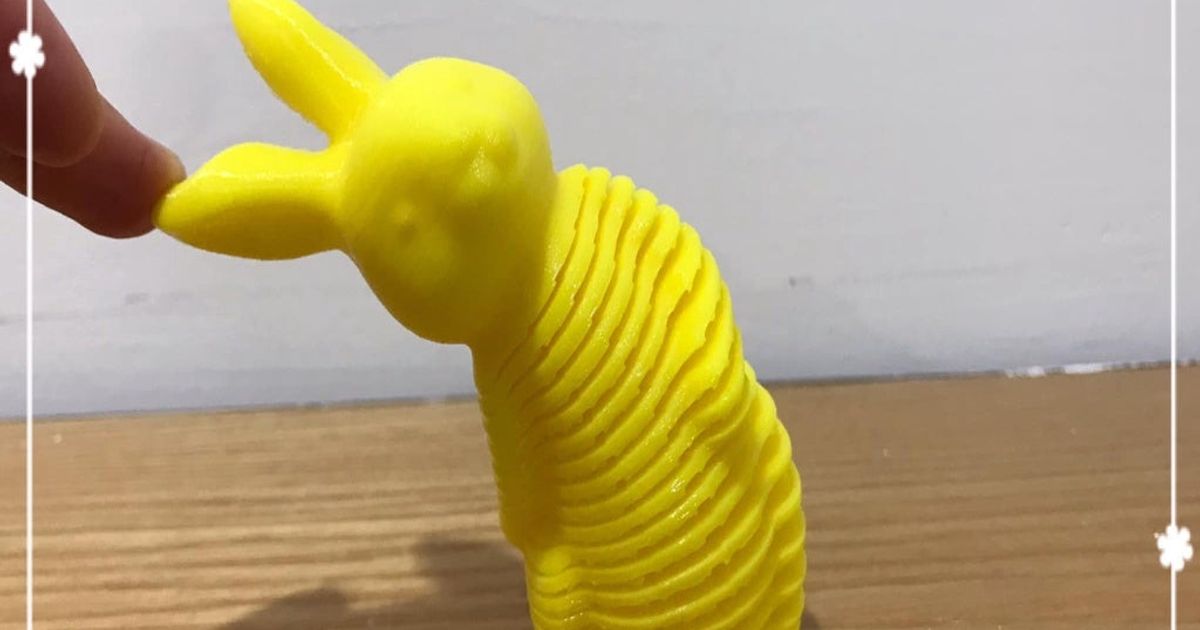 Springy Rabbit (2) by 3DP_Park | Download free STL model | Printables.com