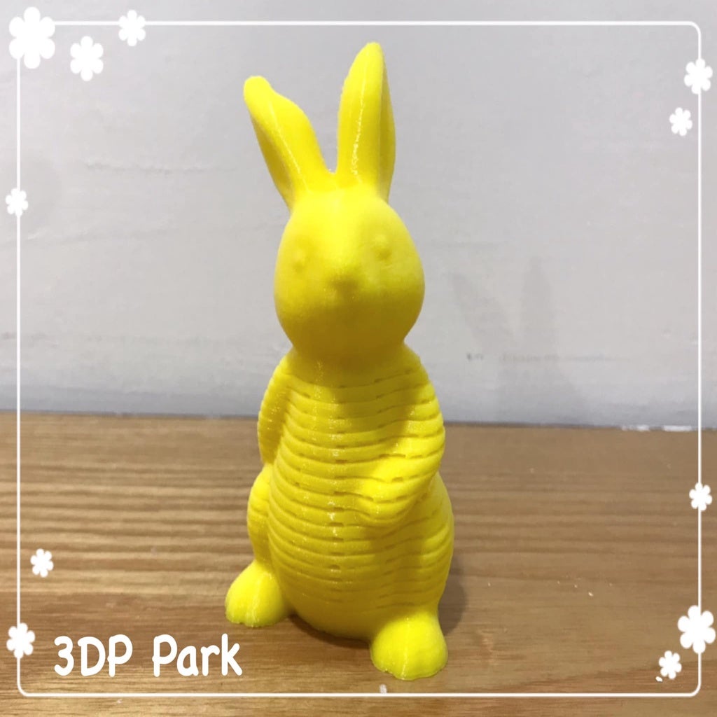 Springy Rabbit (2) by 3DP_Park | Download free STL model | Printables.com