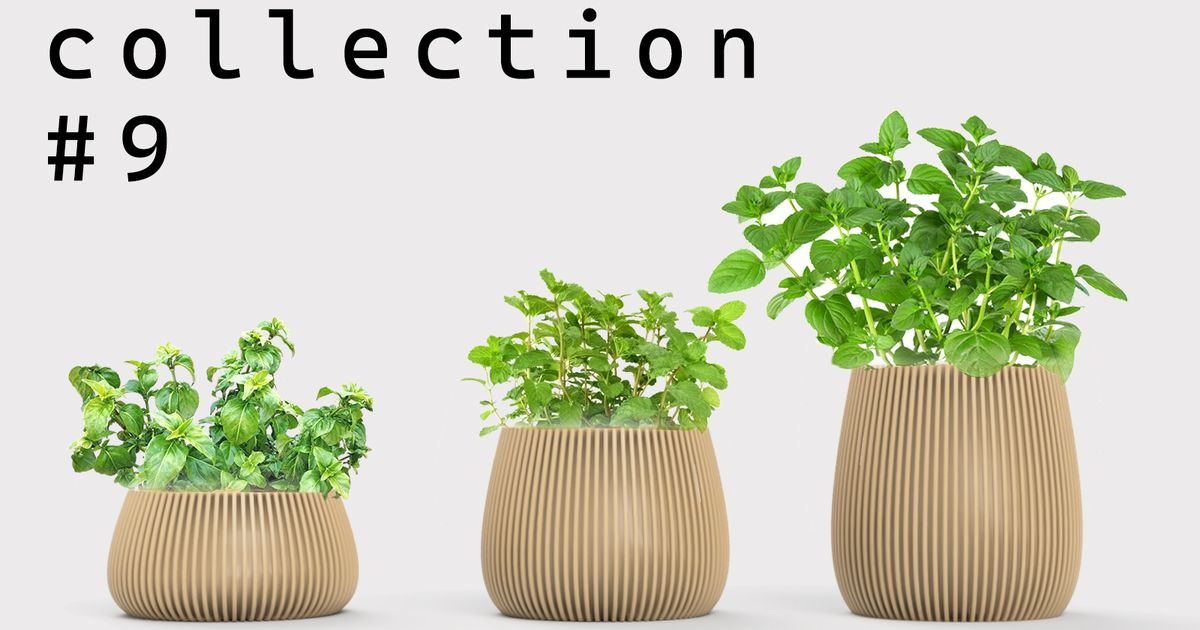 modern pot collection #9 by 3D_Printing_Enjoyer | Download free STL ...