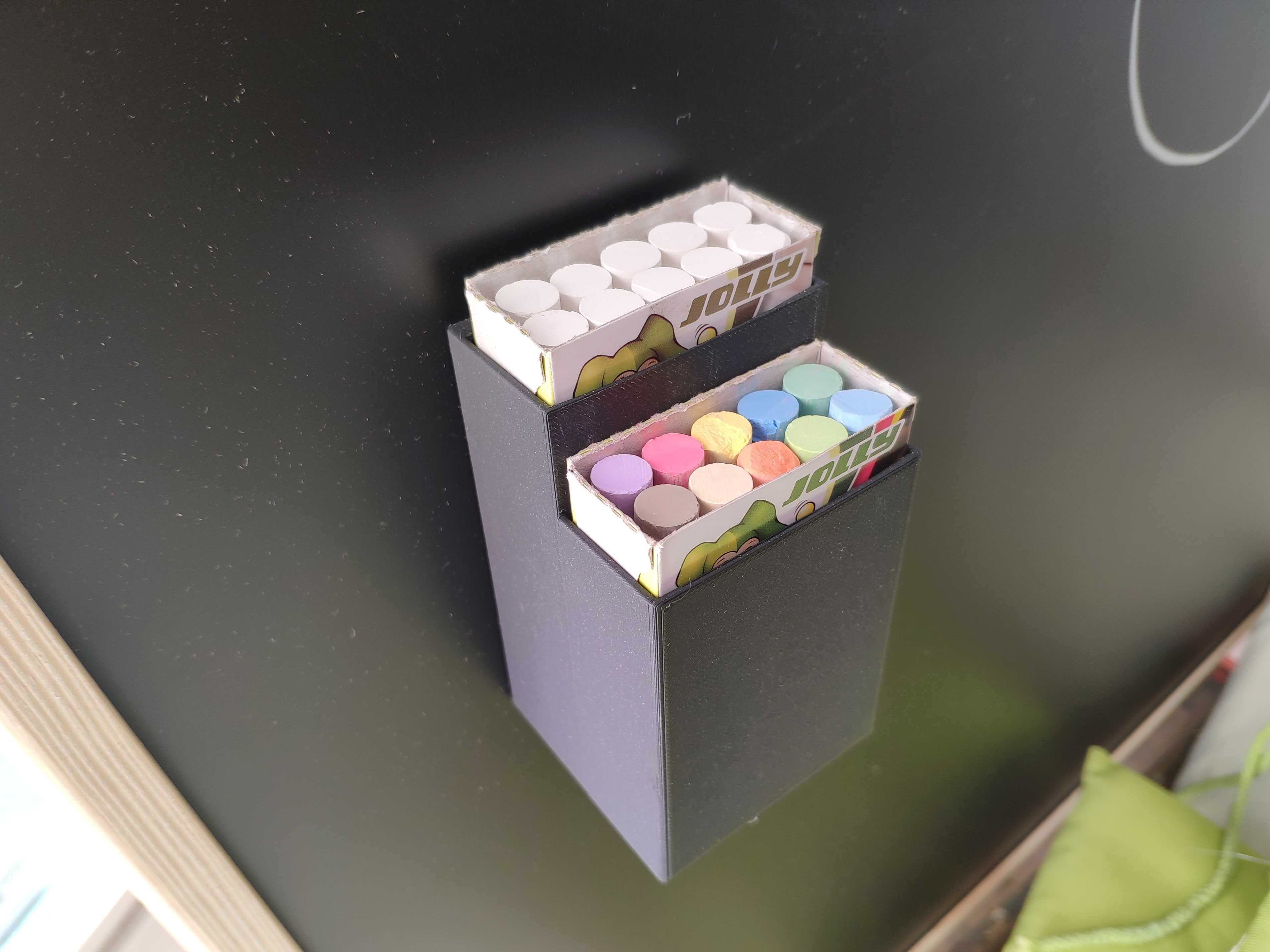 Magnetic Blackboard Chalk-Holder by Toastify | Download free STL model ...