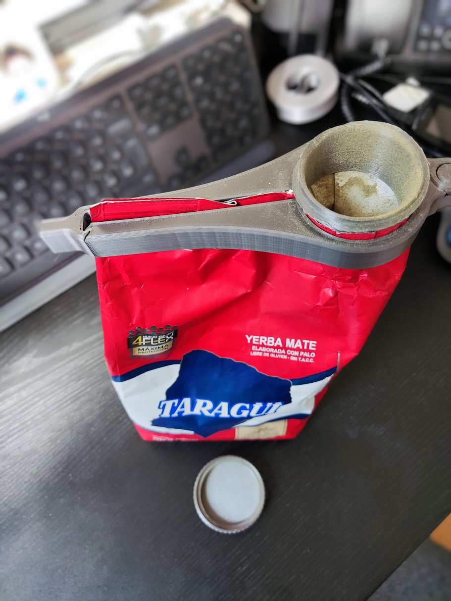 Big Bag Clip with screw on cap (an even larger version!) por Zeva ...