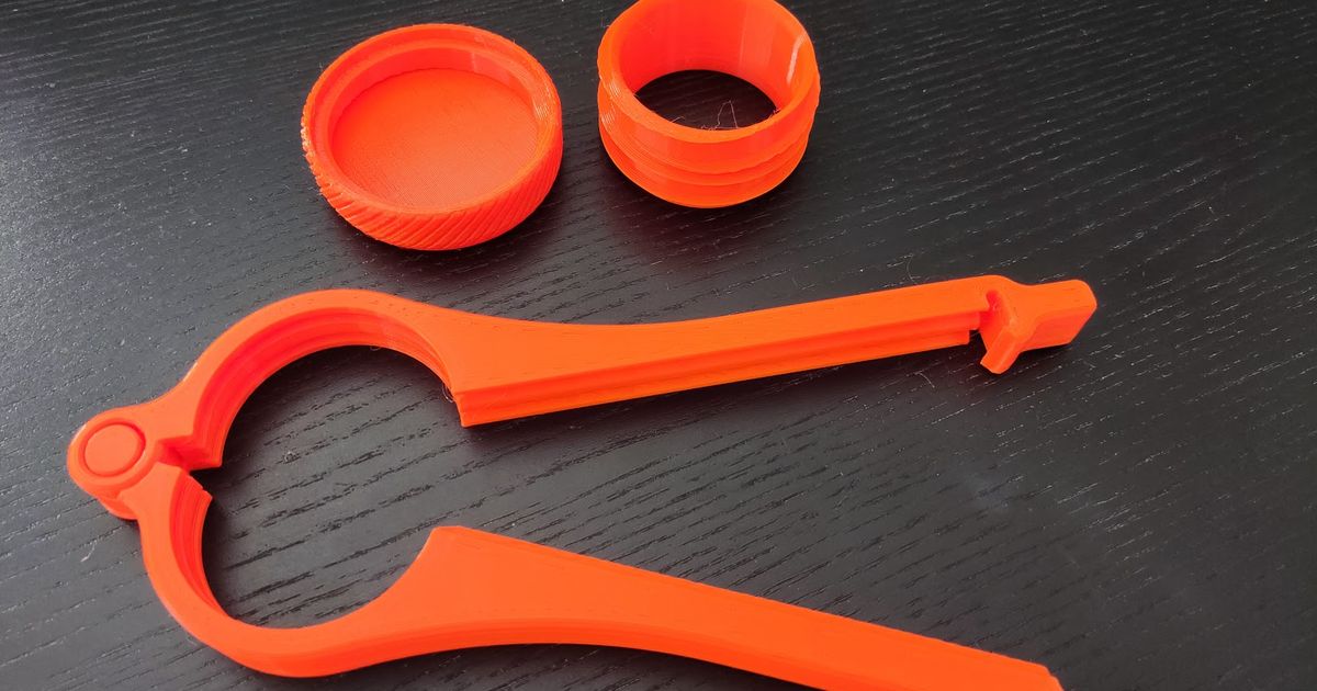 Big Bag Clip with screw on cap (an even larger version!) by Zeva ...