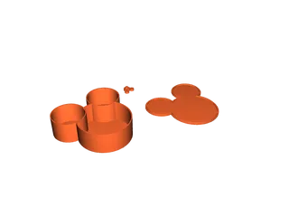 Mickey Jewelry Box by lindnjoe | Download free STL model | Printables.com