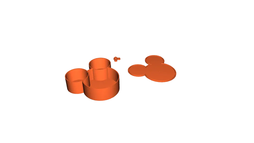 Mickey Jewelry Box by lindnjoe | Download free STL model | Printables.com