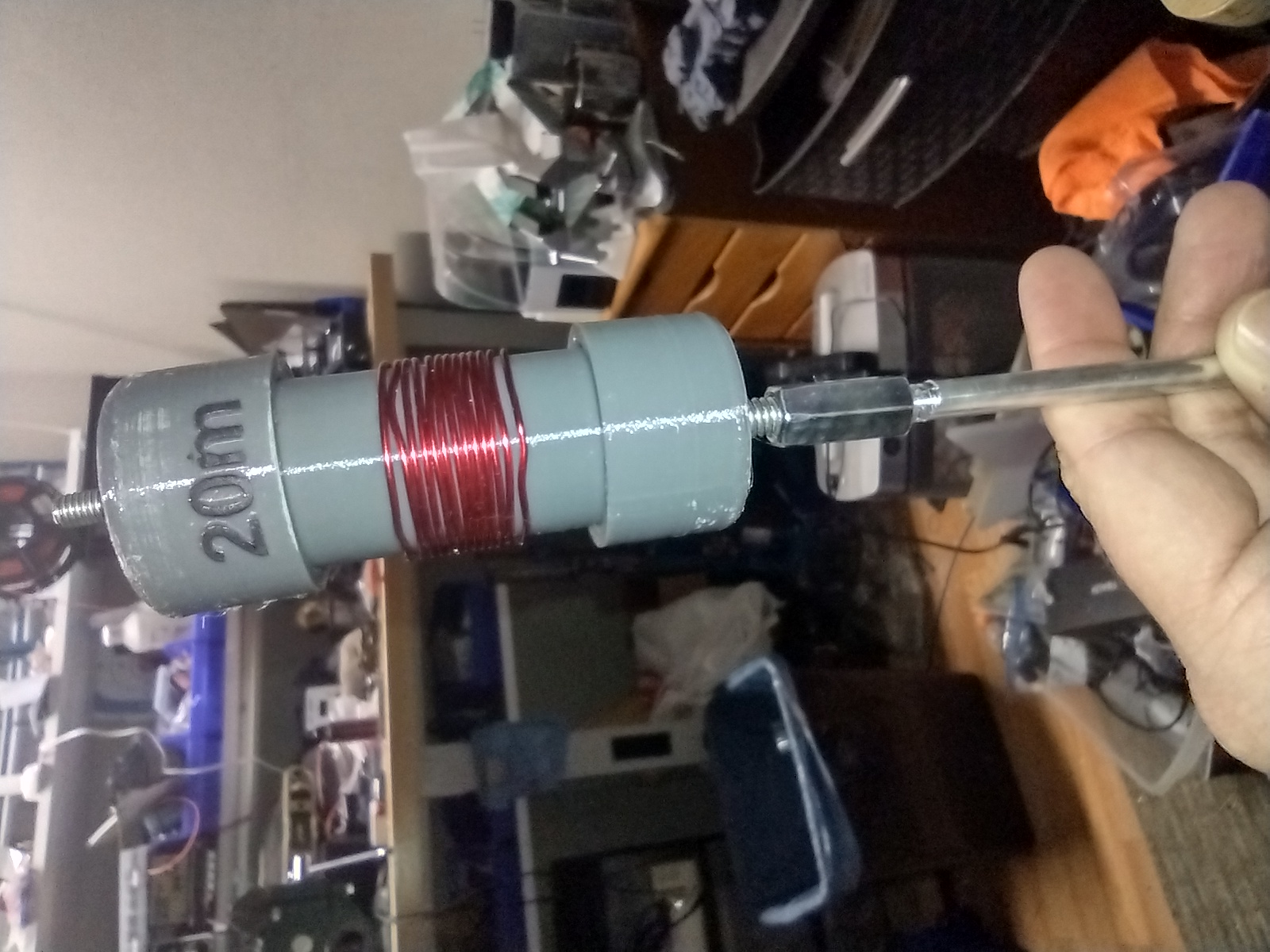 Pack style center loaded vertical HF antenna by W7AQB | Download free ...