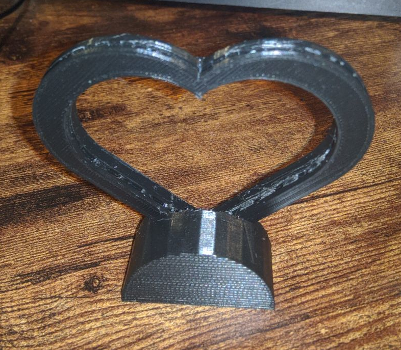 Heart frame by phunker | Download free STL model | Printables.com