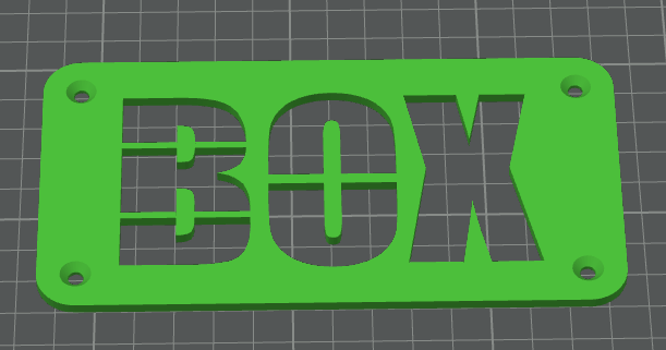 targa per box by 3Ddavi | Download free STL model | Printables.com