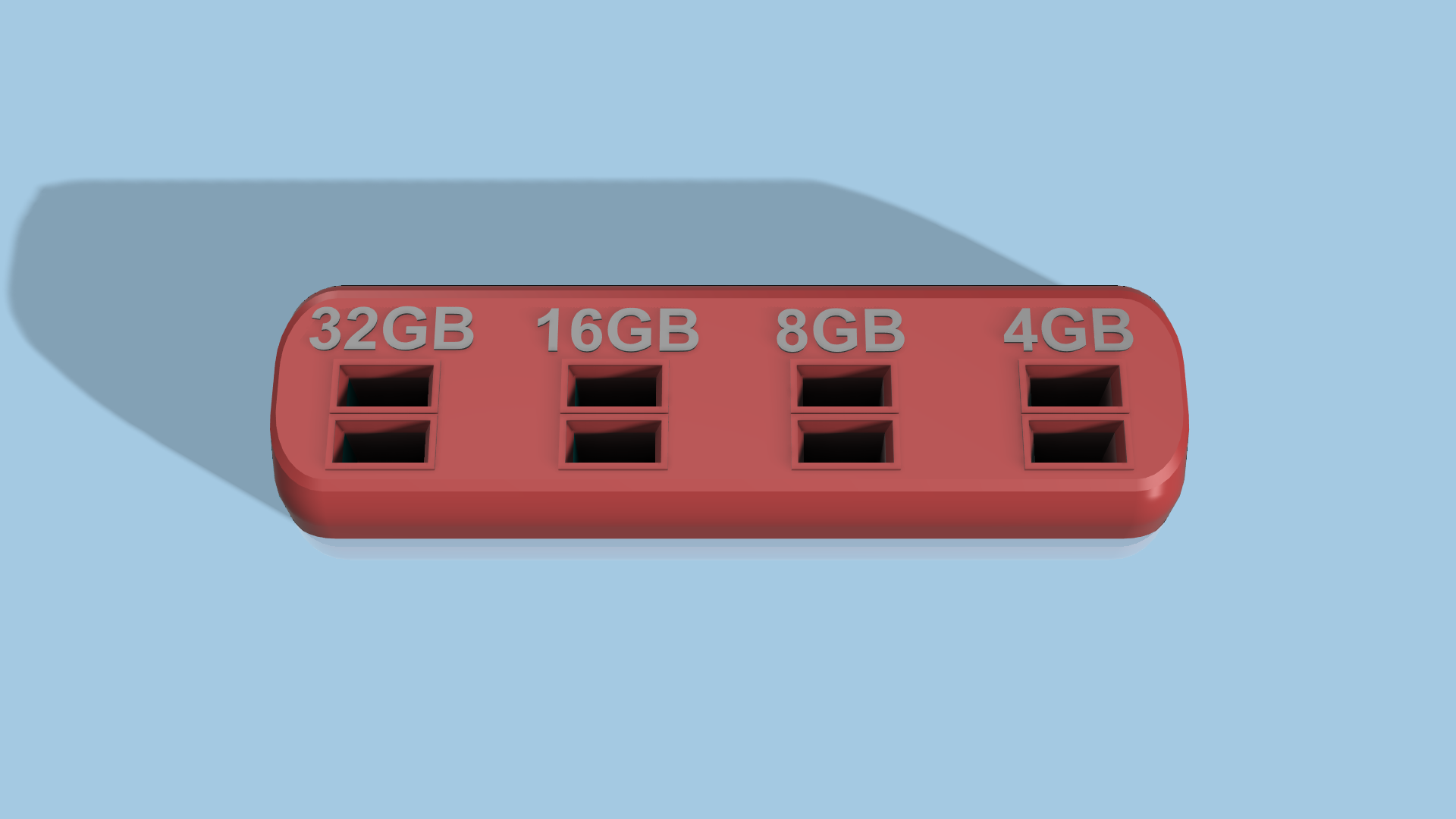 USB holder by Tymyn_3D | Download free STL model | Printables.com