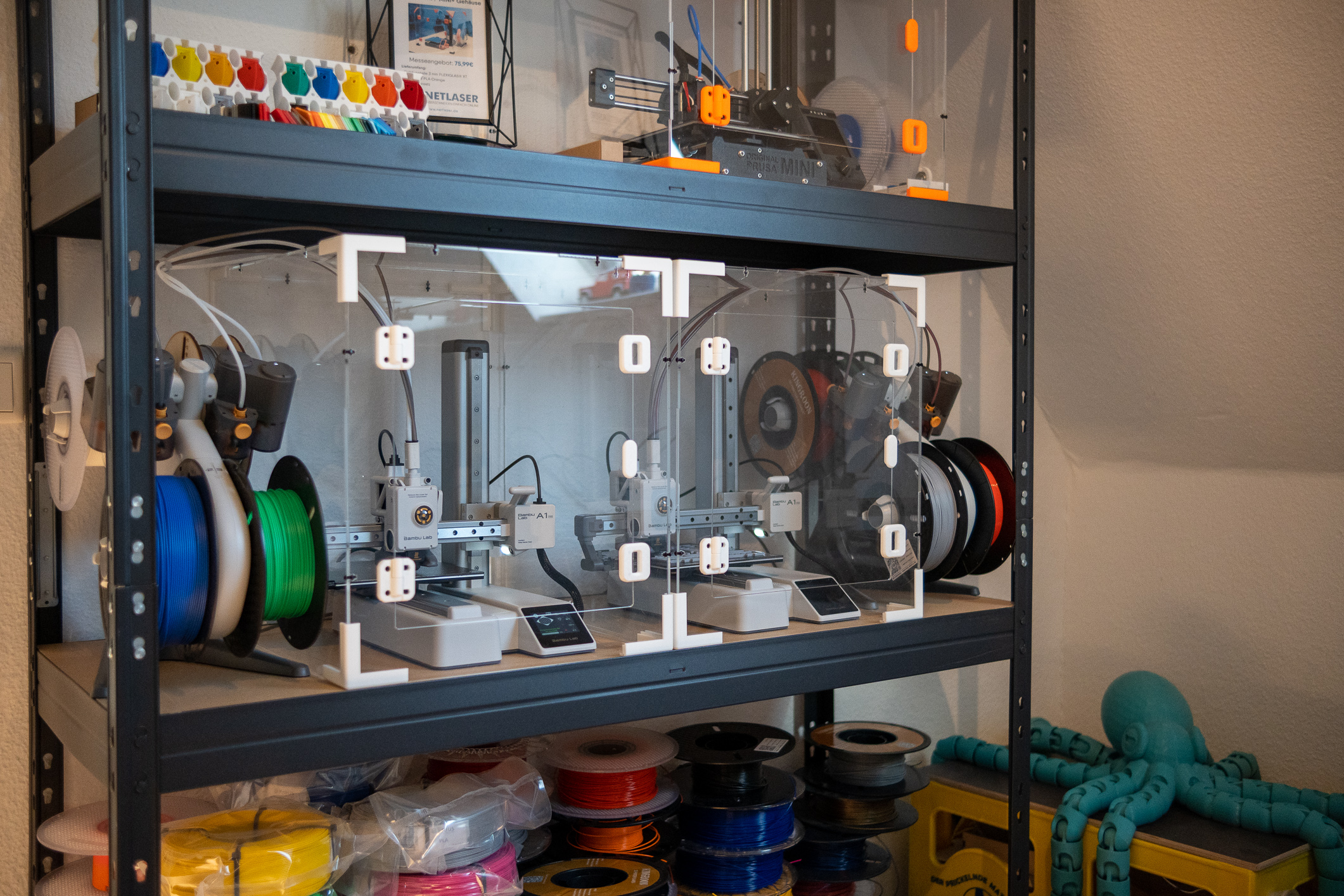 Bambu Lab A1 mini Enclosure by Fabian Haensch | Download free STL model ...