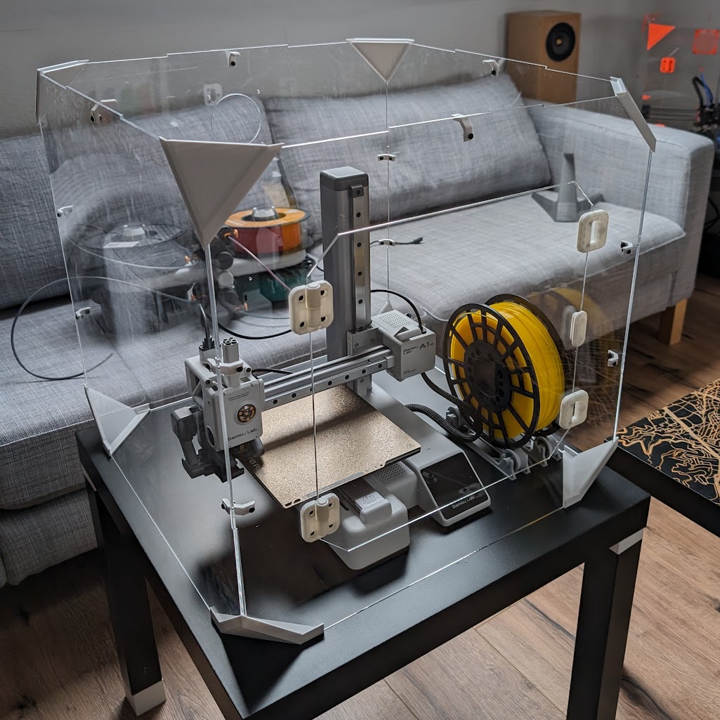 Bambu Lab A1 mini Enclosure da Fabian Haensch | Scarica il modello STL ...