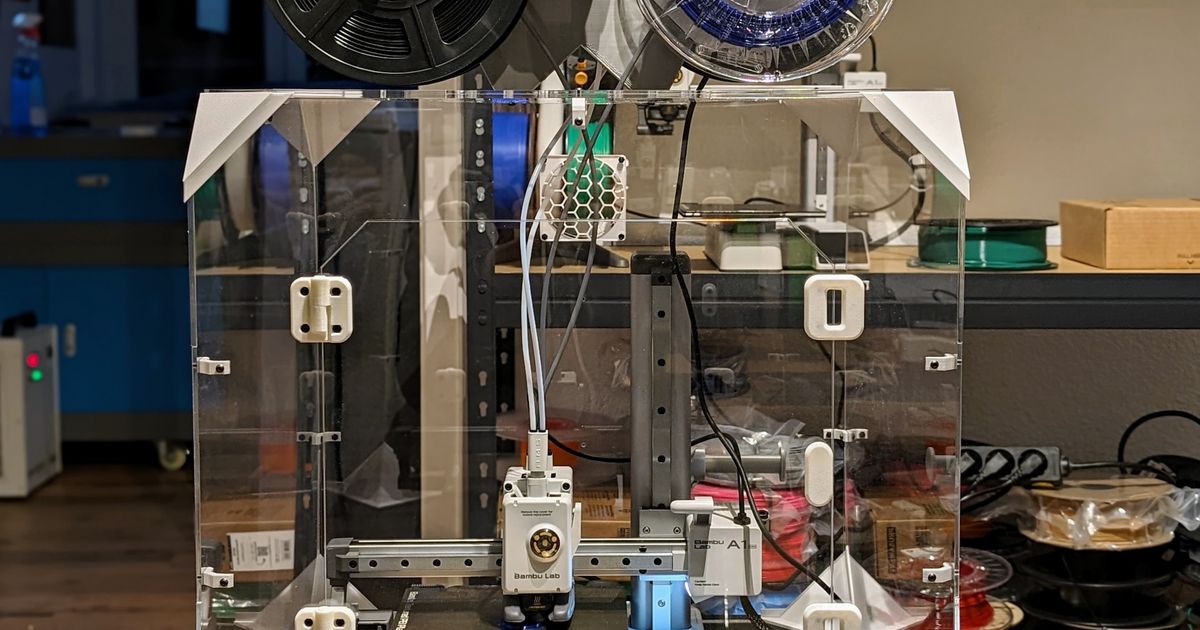 Bambu Lab A1 MINI Enclosure by Fabian Haensch | Download free STL model ...