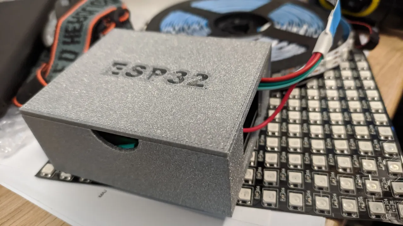 ESP32 + Terminal adapter Box by Cashandrick | Download free STL model ...