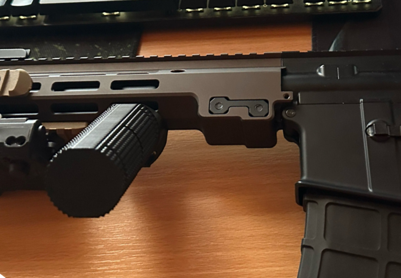 Mlok Angled grip 45º by Giga Žiga | Download free STL model ...