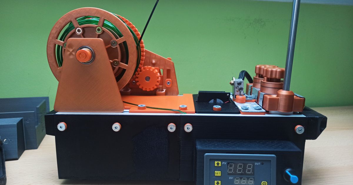 Filament Maker Parts by Marwis | Download free STL model | Printables.com