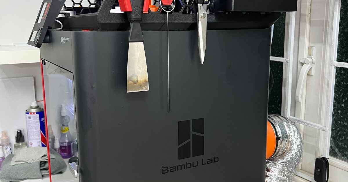 Bambu Lab P1S, X1C, P1P Air ducts for ventilation by AppHero | Download ...