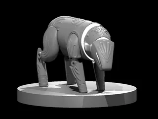 Clockwork Hound by MZ4250 | Download free STL model | Printables.com