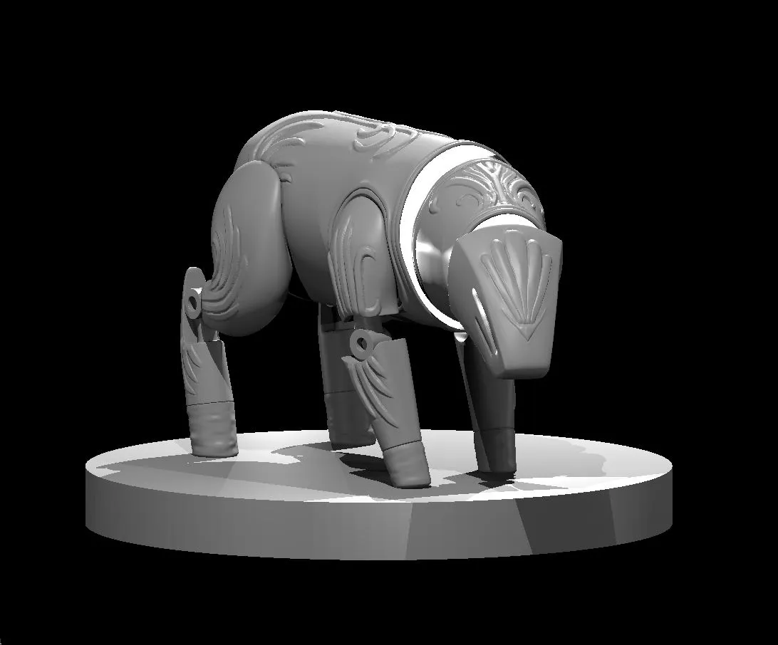 Clockwork Hound by MZ4250 | Download free STL model | Printables.com