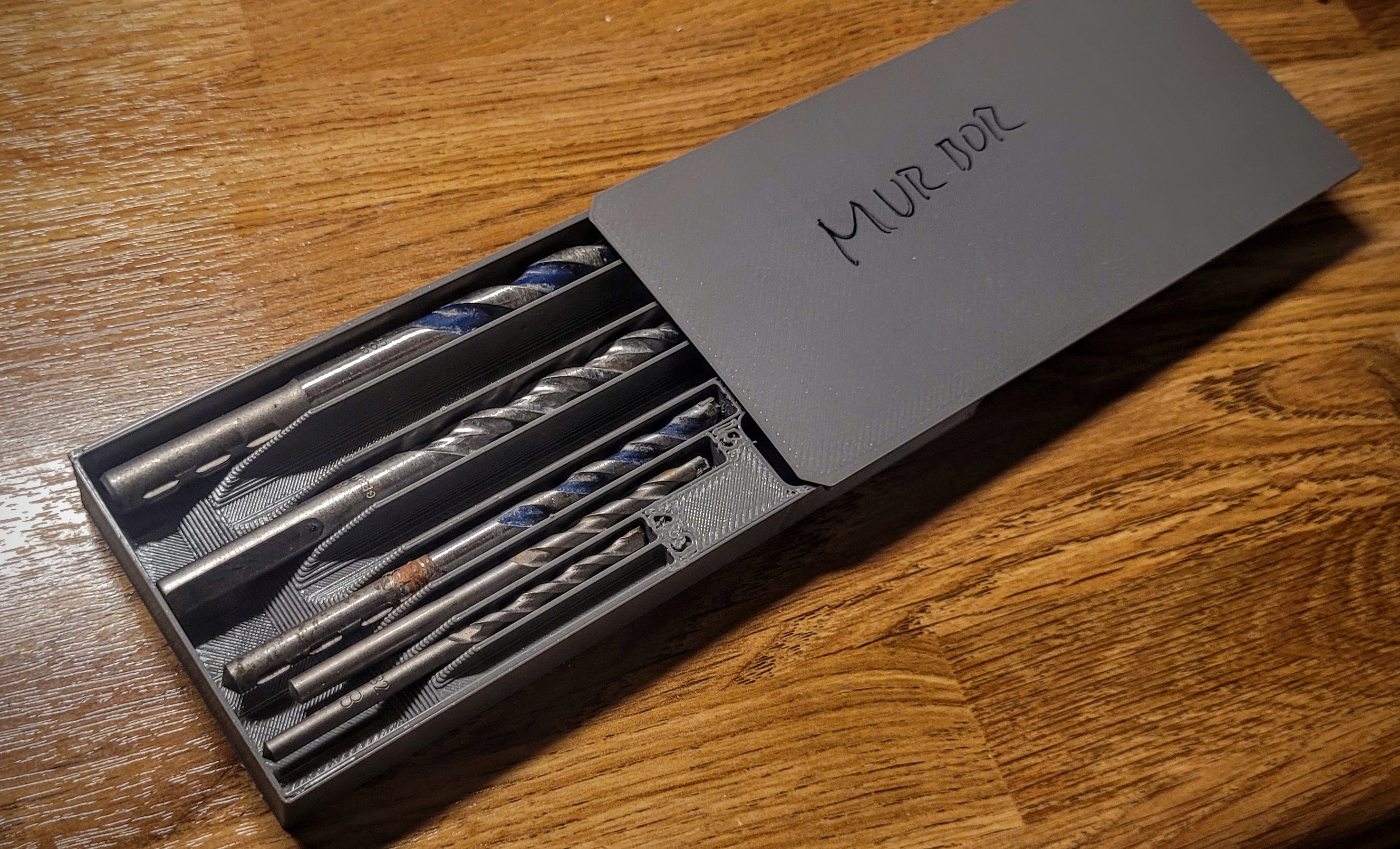 Drill bit box by Erl | Download free STL model | Printables.com