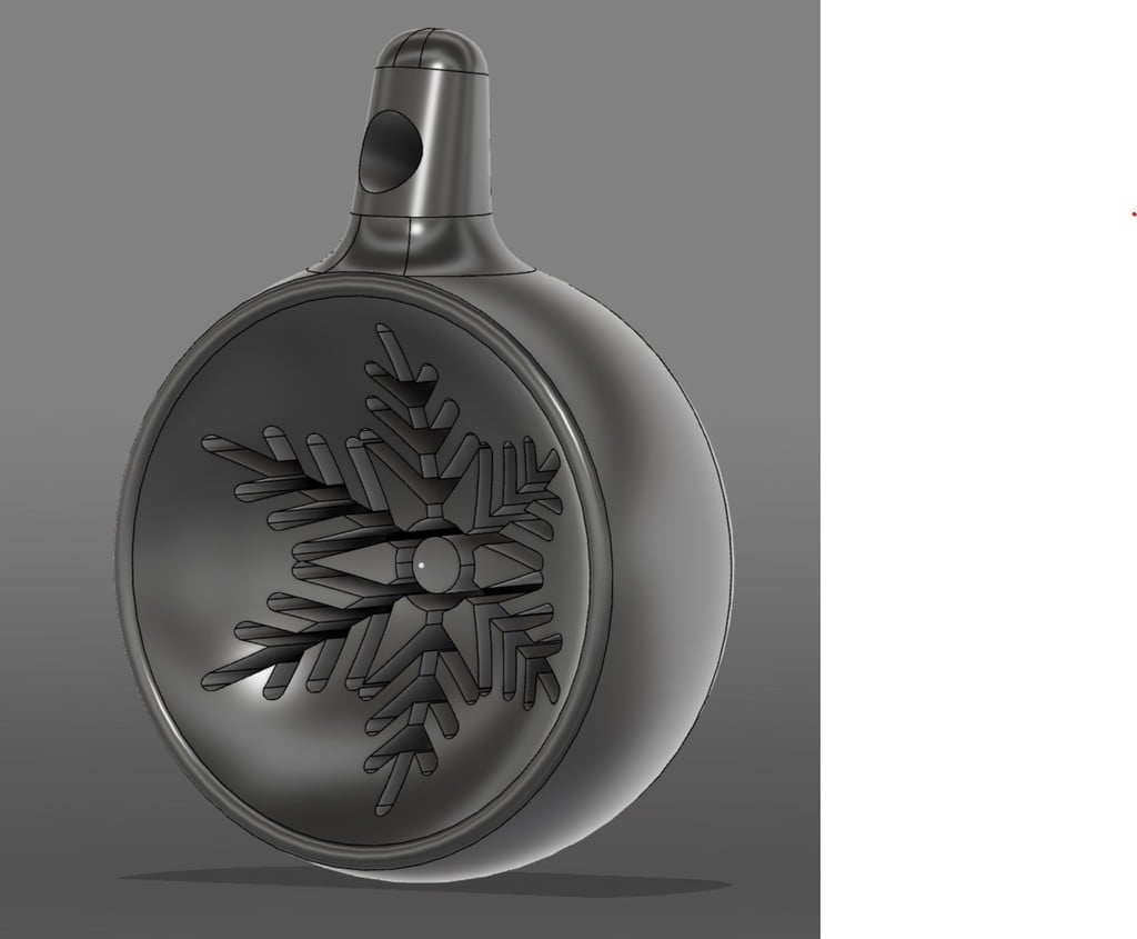 Snowflake Bauble by The Godhead | Download free STL model | Printables.com