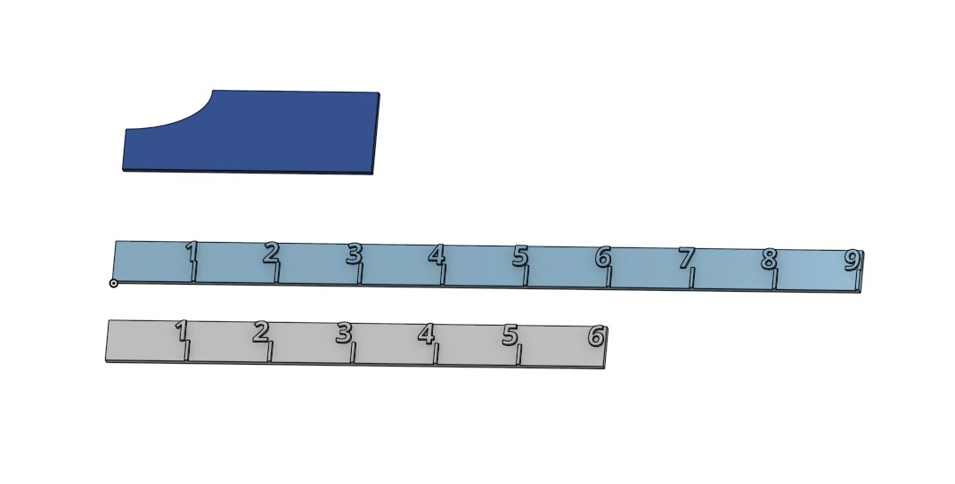 Wargame Measuring Tools by Matthew Brewer | Download free STL model ...