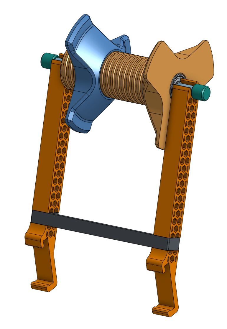 Universal Spool Holder w/ Centering - i3MKS Frame by Grez | Download ...