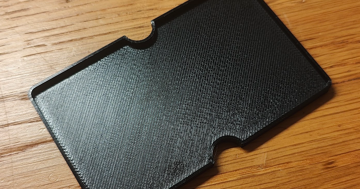 Metal Wallet Coin Holder (e.g. Ridge Wallet) V2 by Brunchy | Download ...