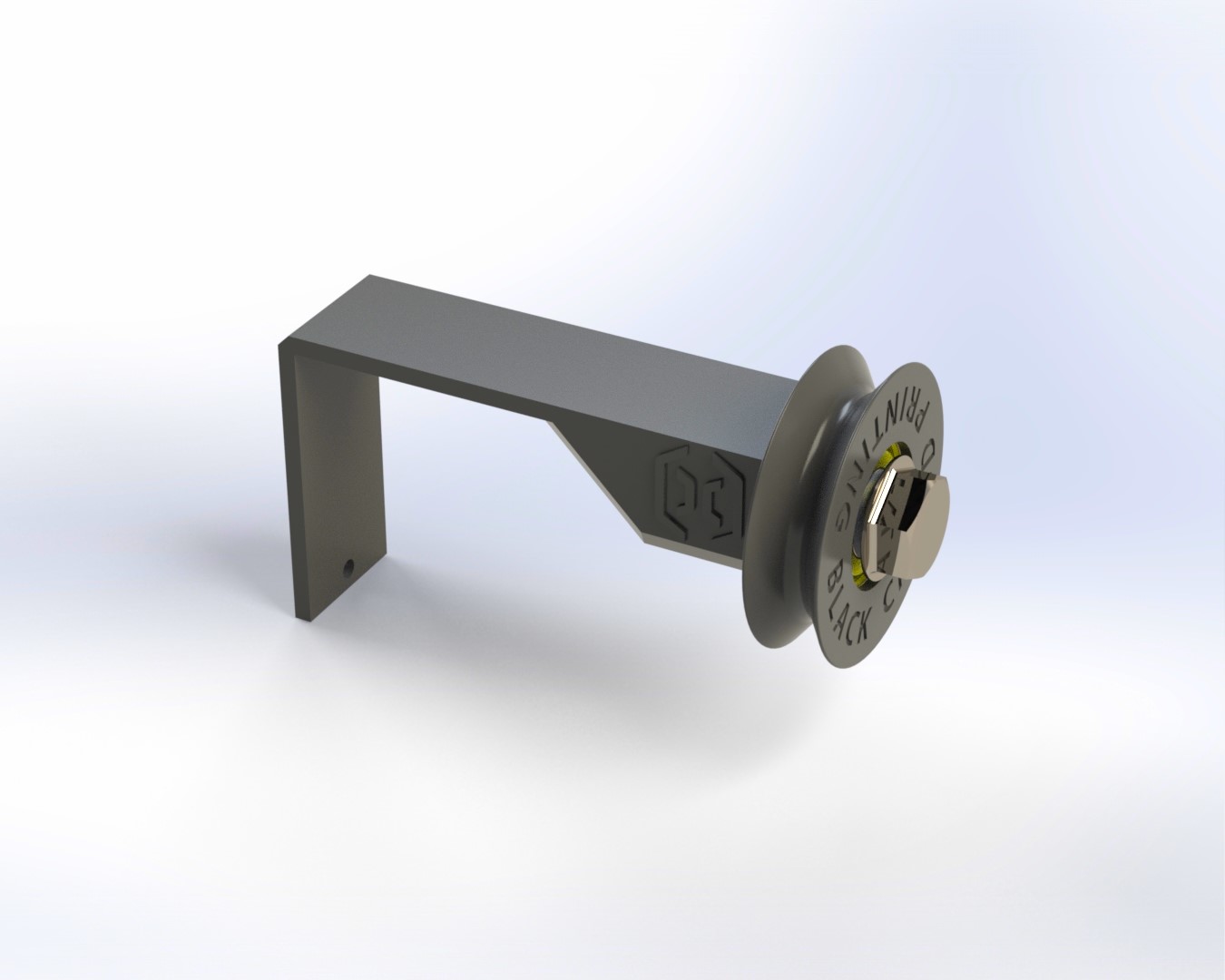 Filament Guide Wheel Bracket With Ball Bearing For Artillery Genius ...