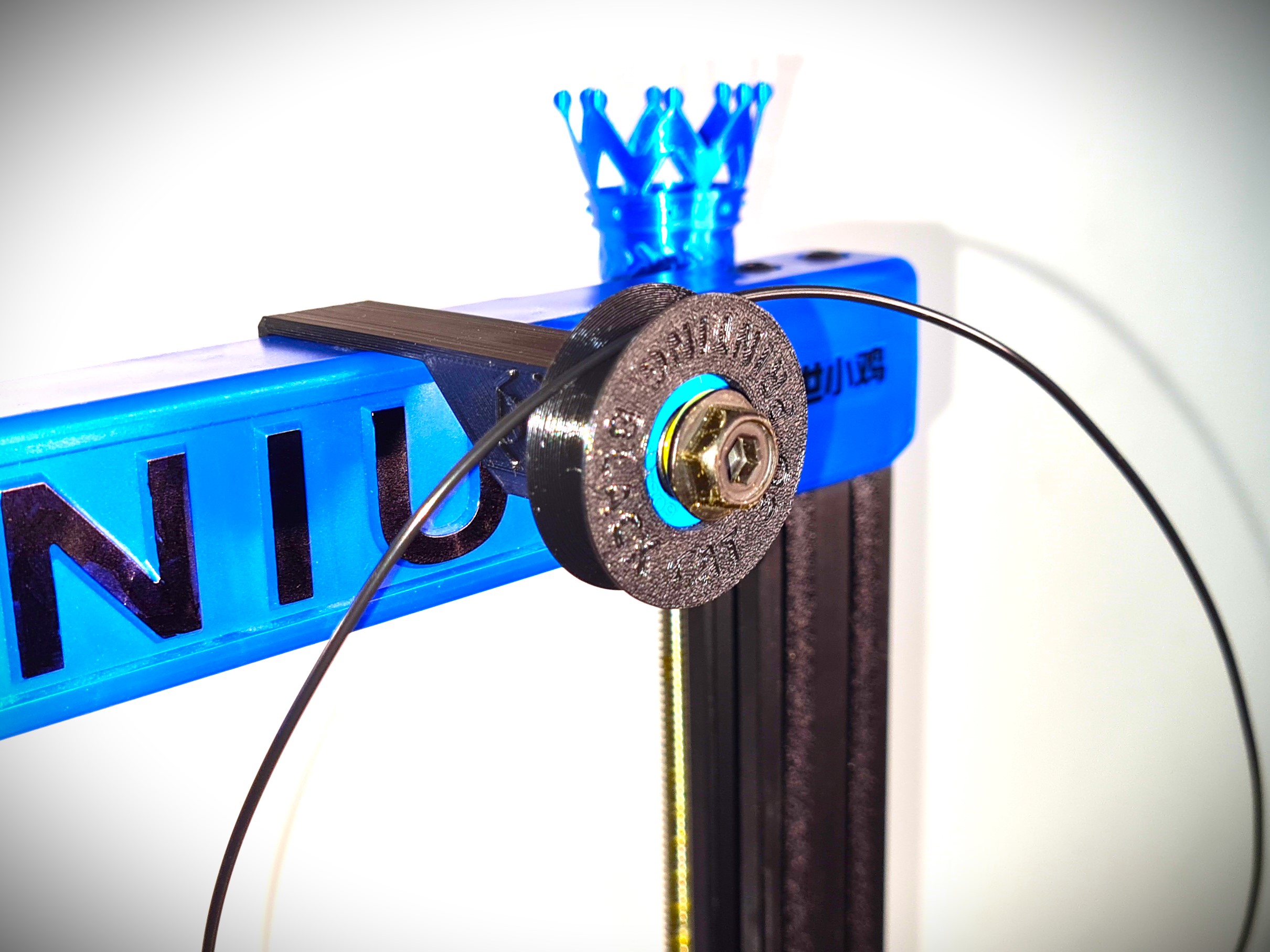 Filament Guide Wheel Bracket With Ball Bearing For Artillery Genius ...