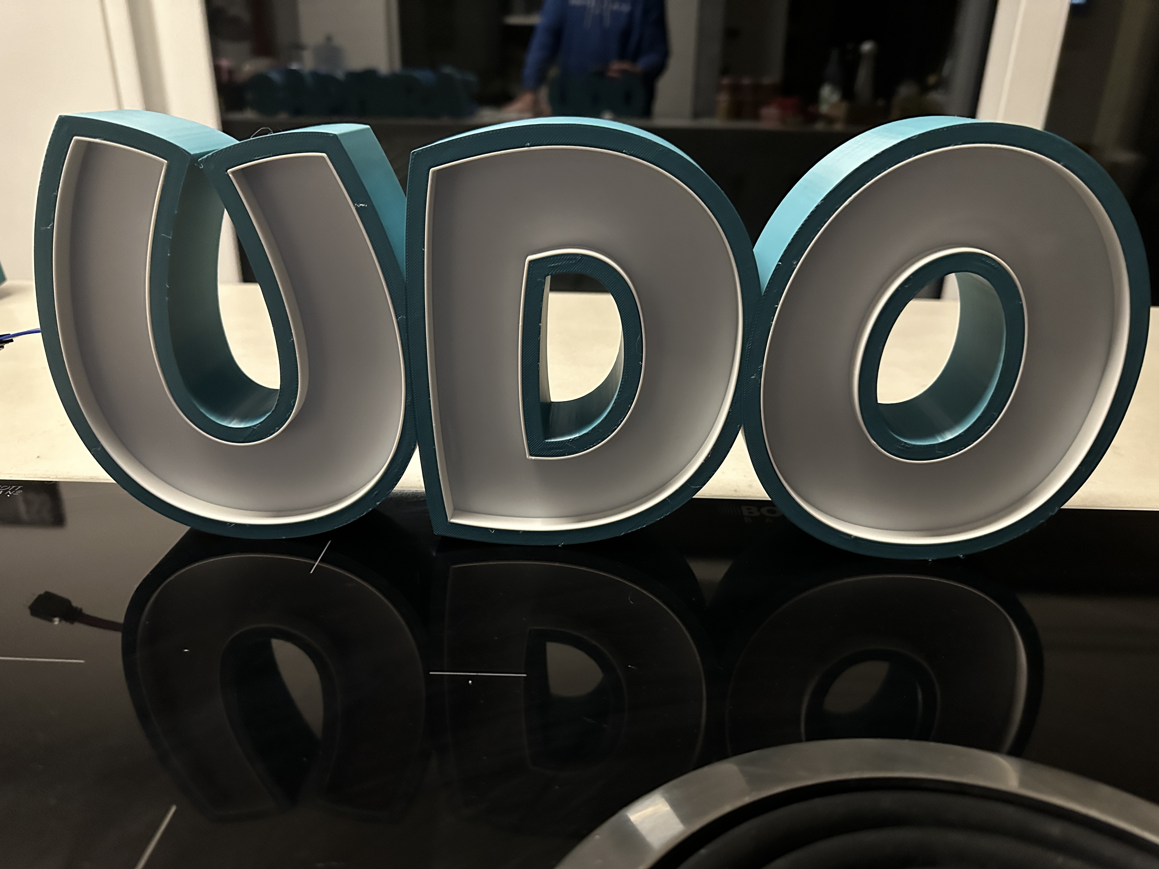 UDO LED- Namenslampe (Name lamp) by Tomsen | Download free STL model ...