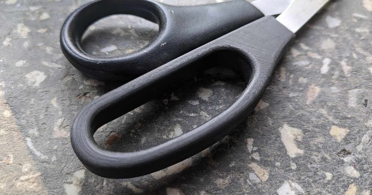 Buromax scissors handle by lukas89one | Download free STL model ...
