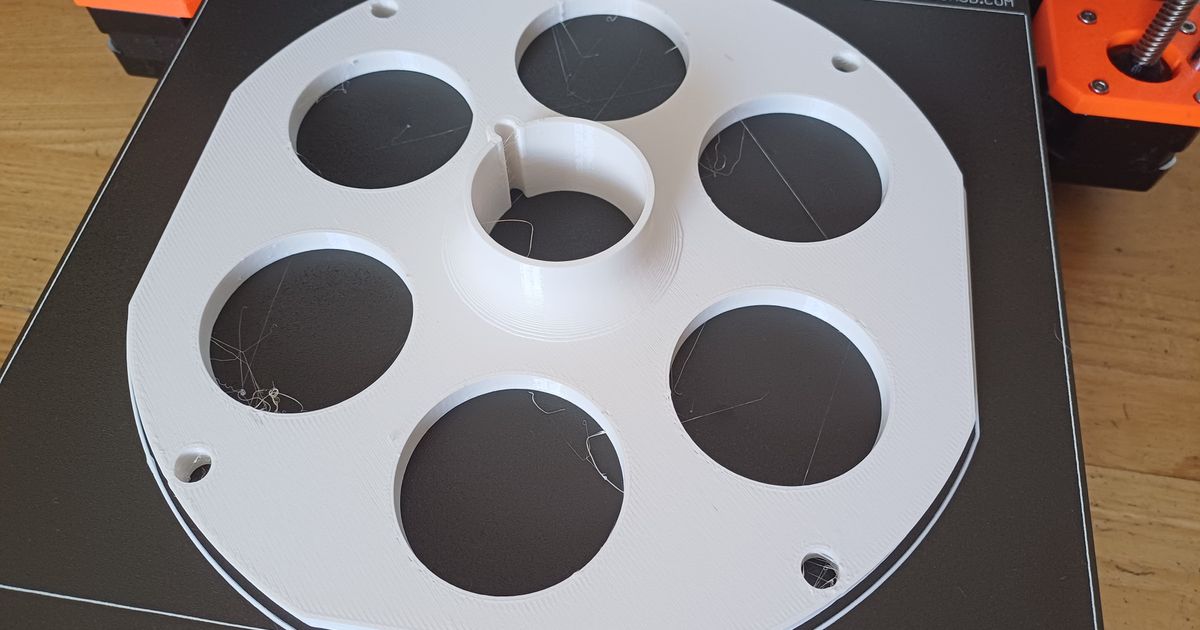 Middle part for weather satellite antenna by Szaja | Download free STL ...