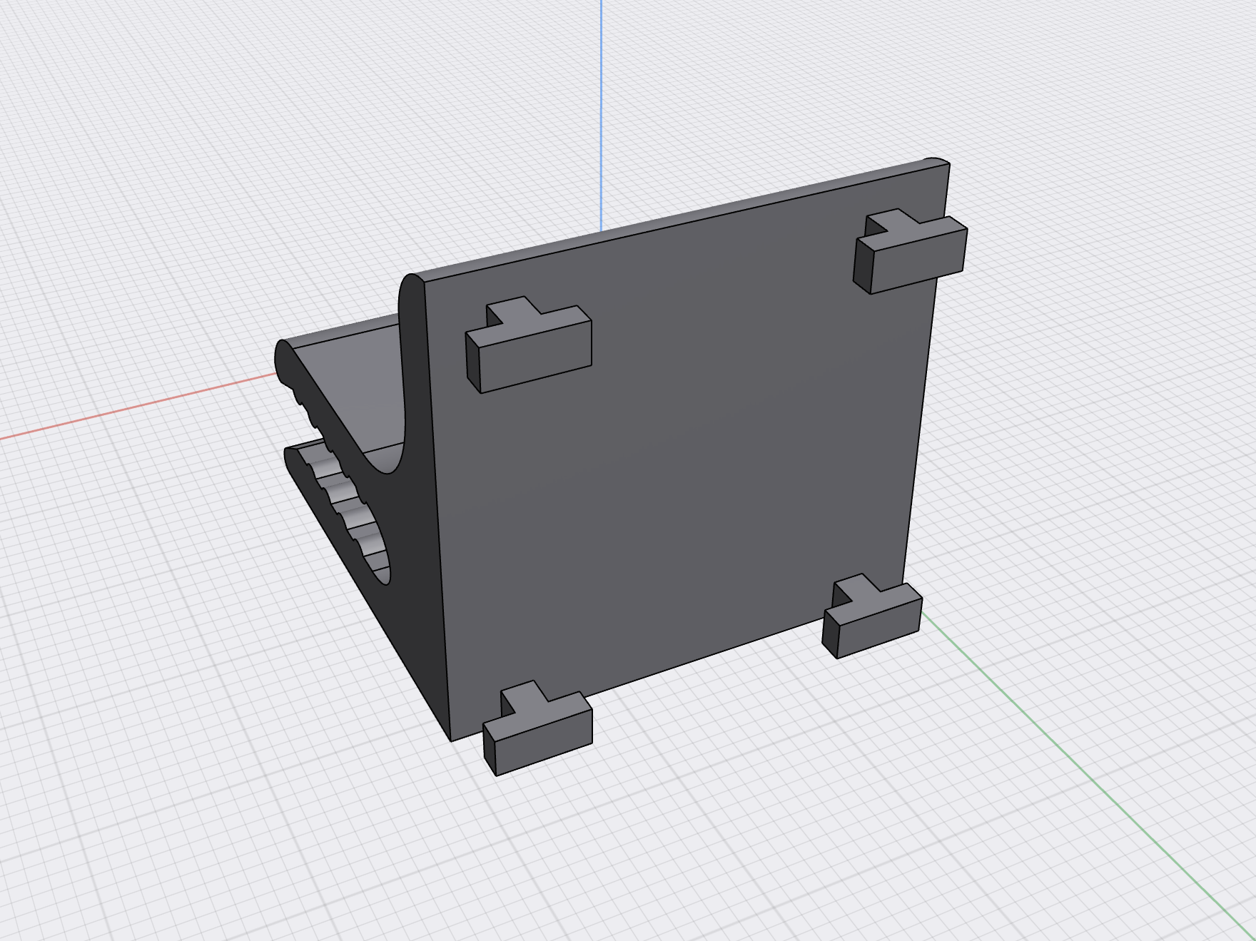 Air slot holder for Saphe Drive Mini Traffic Alarm by Henning Reyer ...