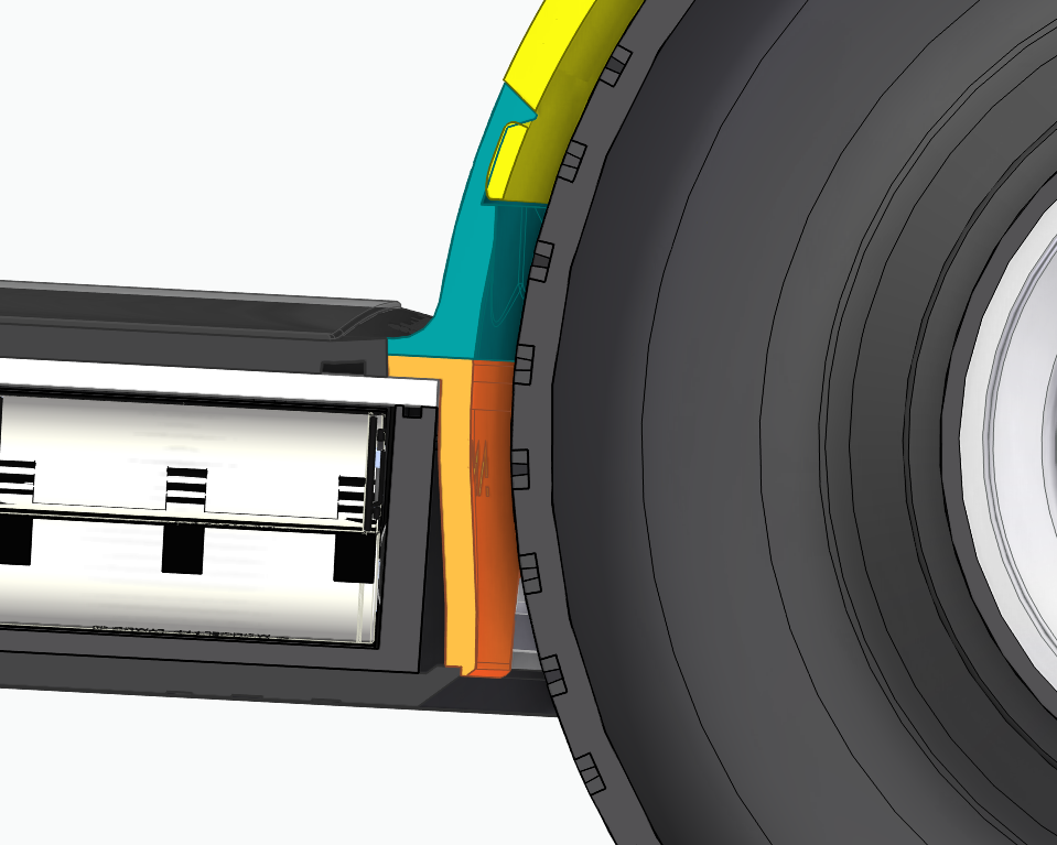 HYPERFORMA_Floatwheel ADV-ADVPro Mini Fender +12 mm + Mudguard + Delete ...