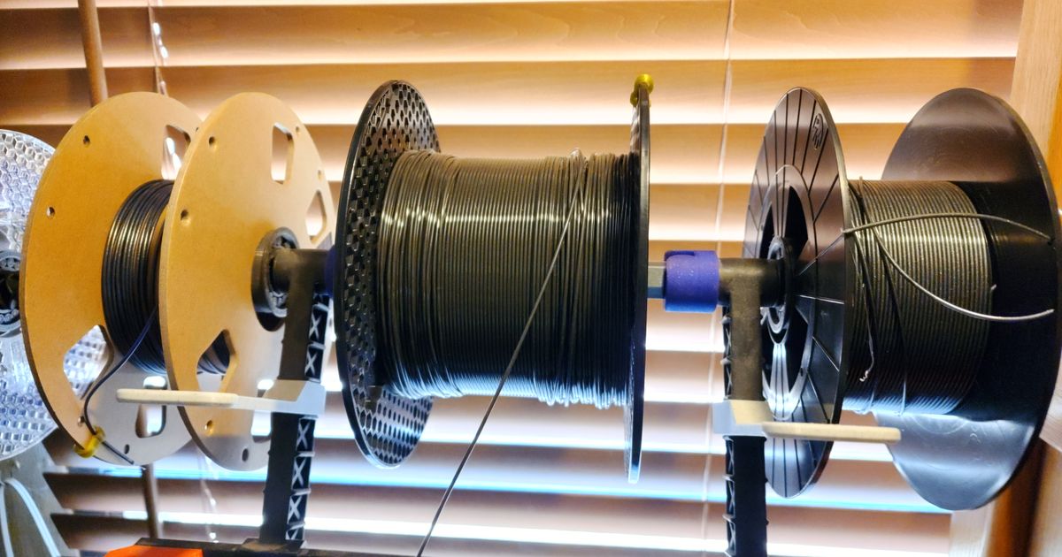 2kg Removable Spool Mount by Strider Varun | Download free STL model ...