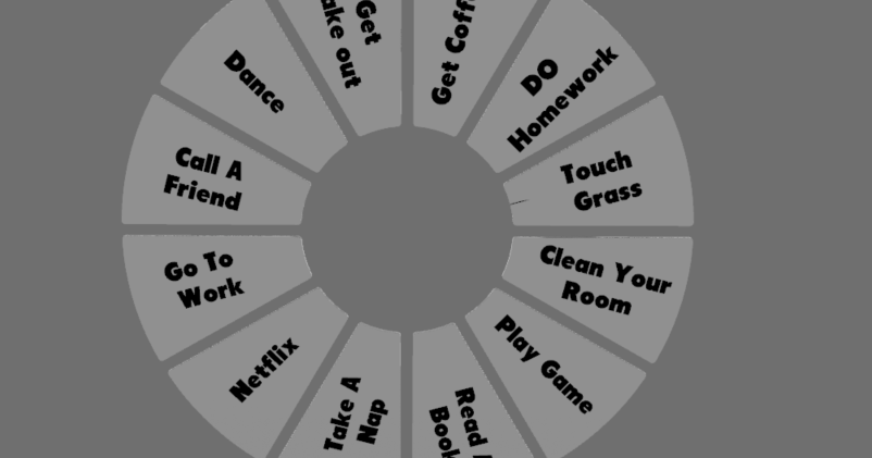 Wheel of Choices by EPX | Download free STL model | Printables.com