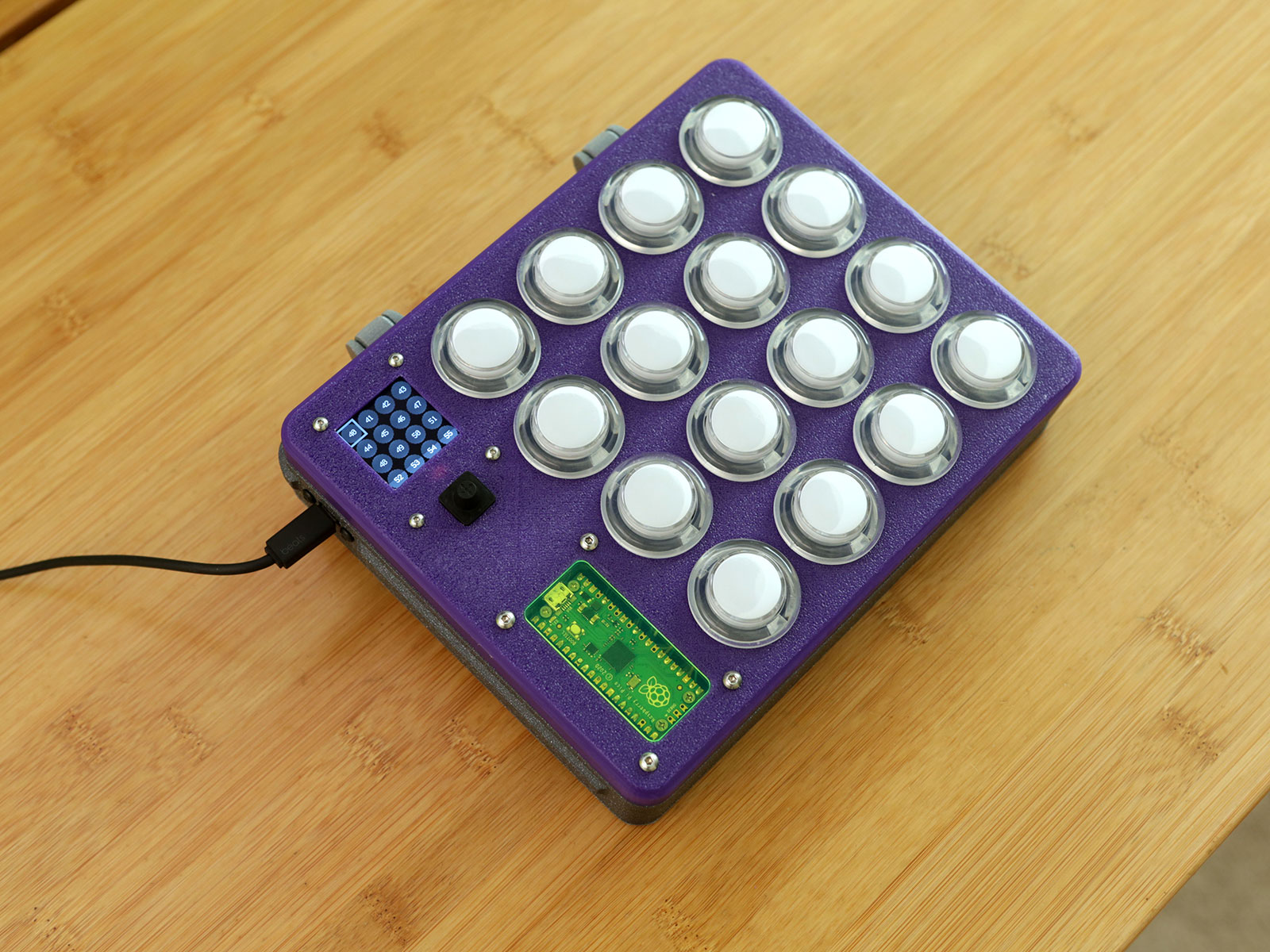 Diy Midi Controller With Led Arcade Buttons And Raspberry Pi Pico By Adafruit Download Free