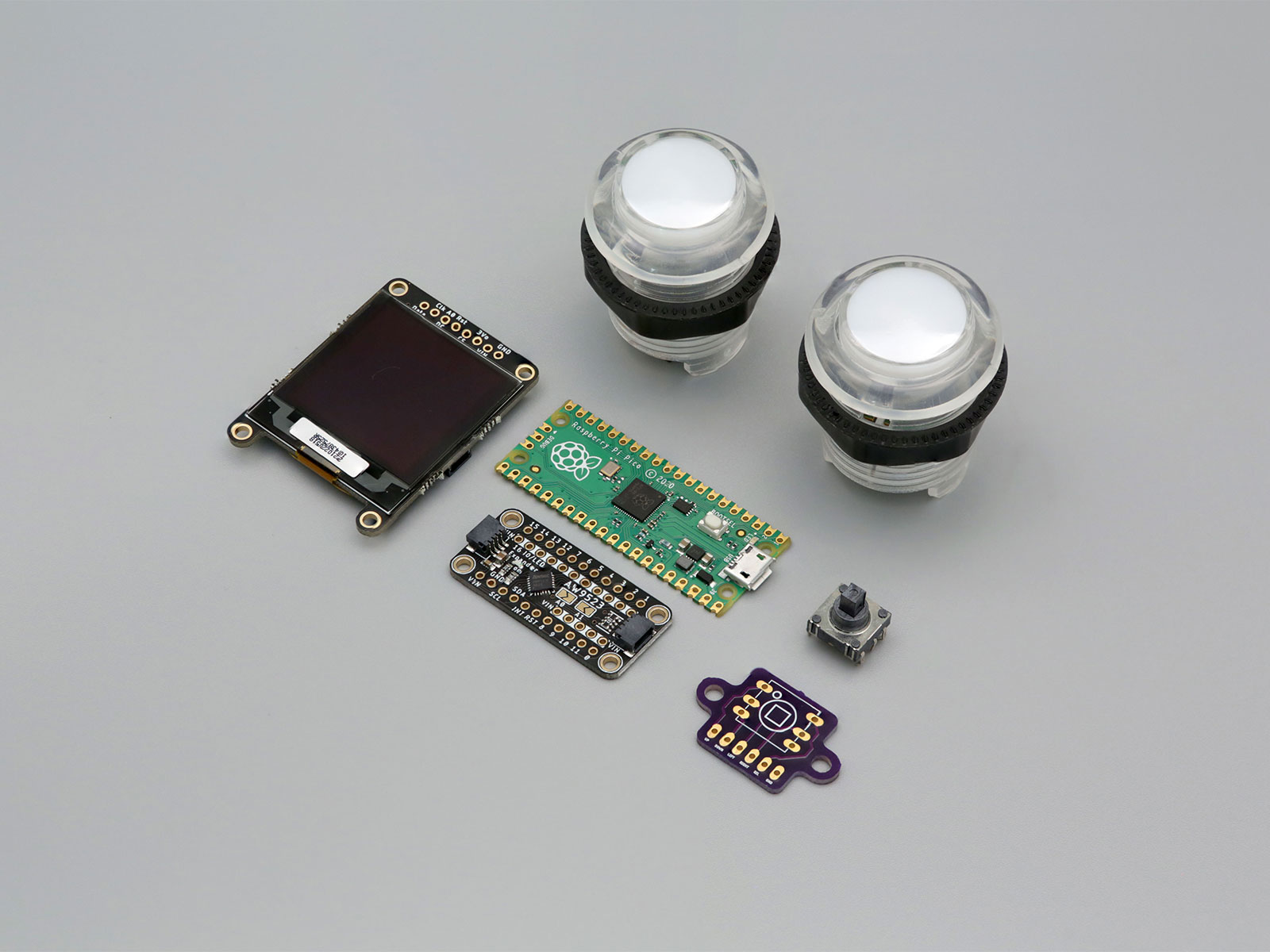 Diy Midi Controller With Led Arcade Buttons And Raspberry Pi Pico By