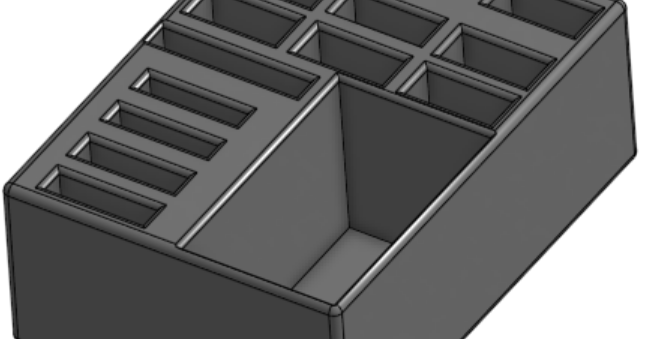 Cable/ LED Controller holder by dog dog | Download free STL model ...