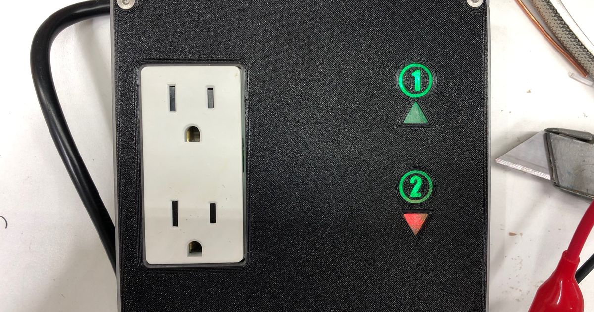 2-channel relay housing by whoppingpochard | Download free STL model ...