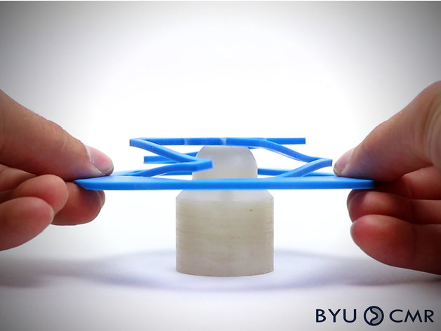 Ortho-Planar Spring von BYU CMR | Kostenloses STL-Modell herunterladen ...