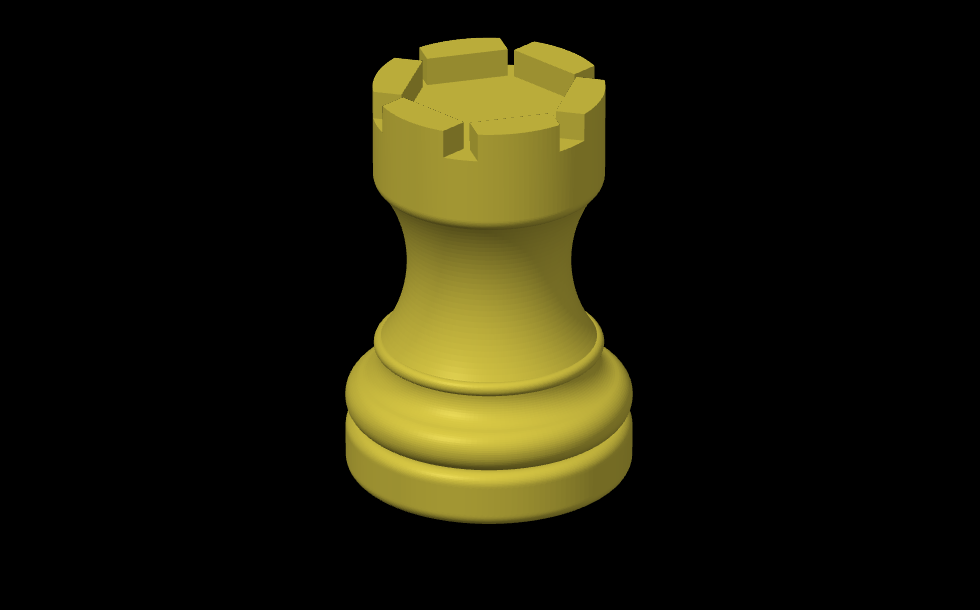 Rook Chess Piece Test by DeclanD_ | Download free STL model ...