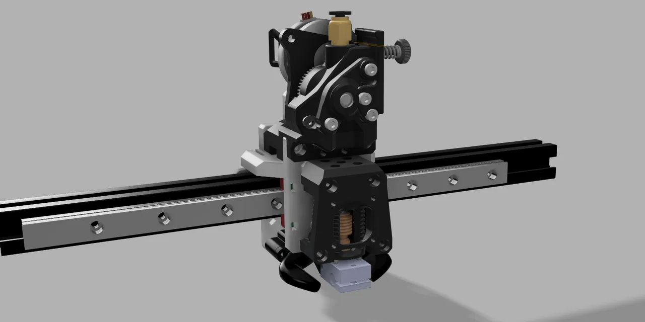 EVA 2.3 Toolhead for Ender 3 and Clones (Linear rail X) by at1047 | Download free STL model ...