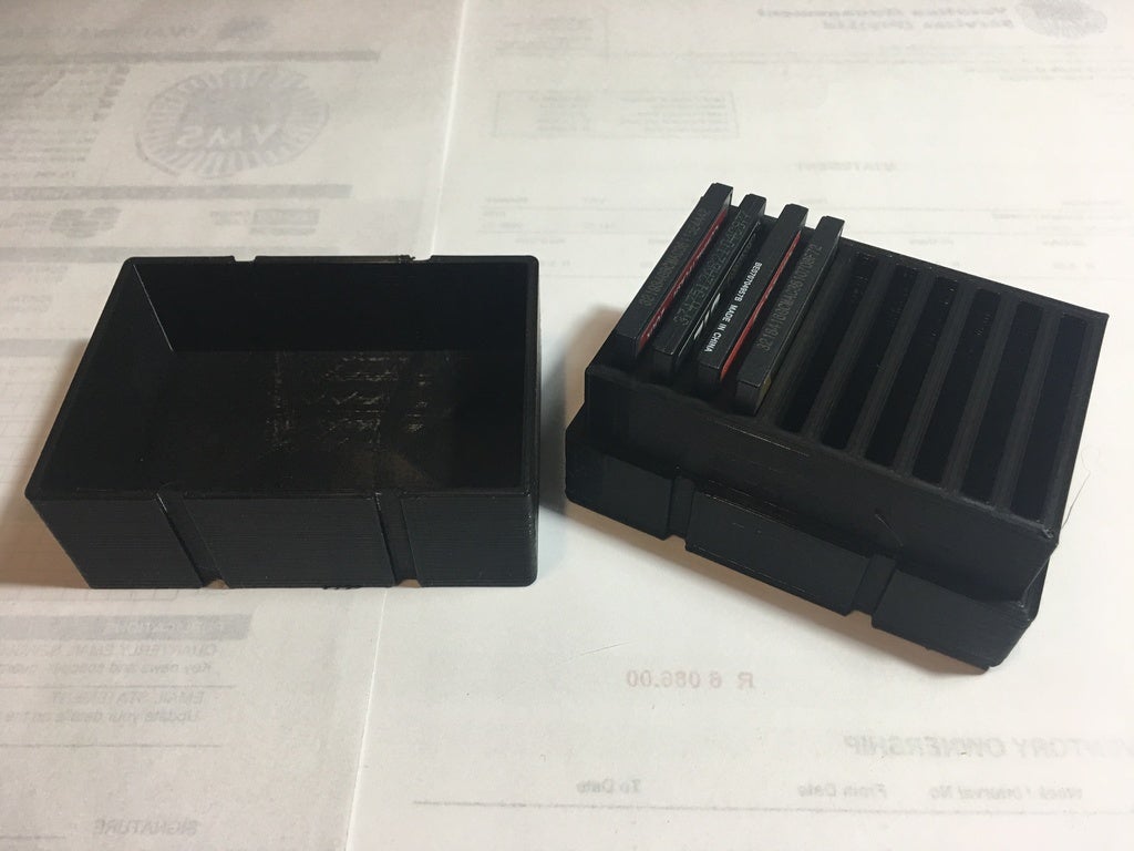 Compact flash x 10 box by Ettienne | Download free STL model ...