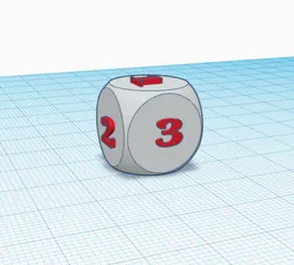 4 side dice by Robbie Seymour | Download free STL model | Printables.com