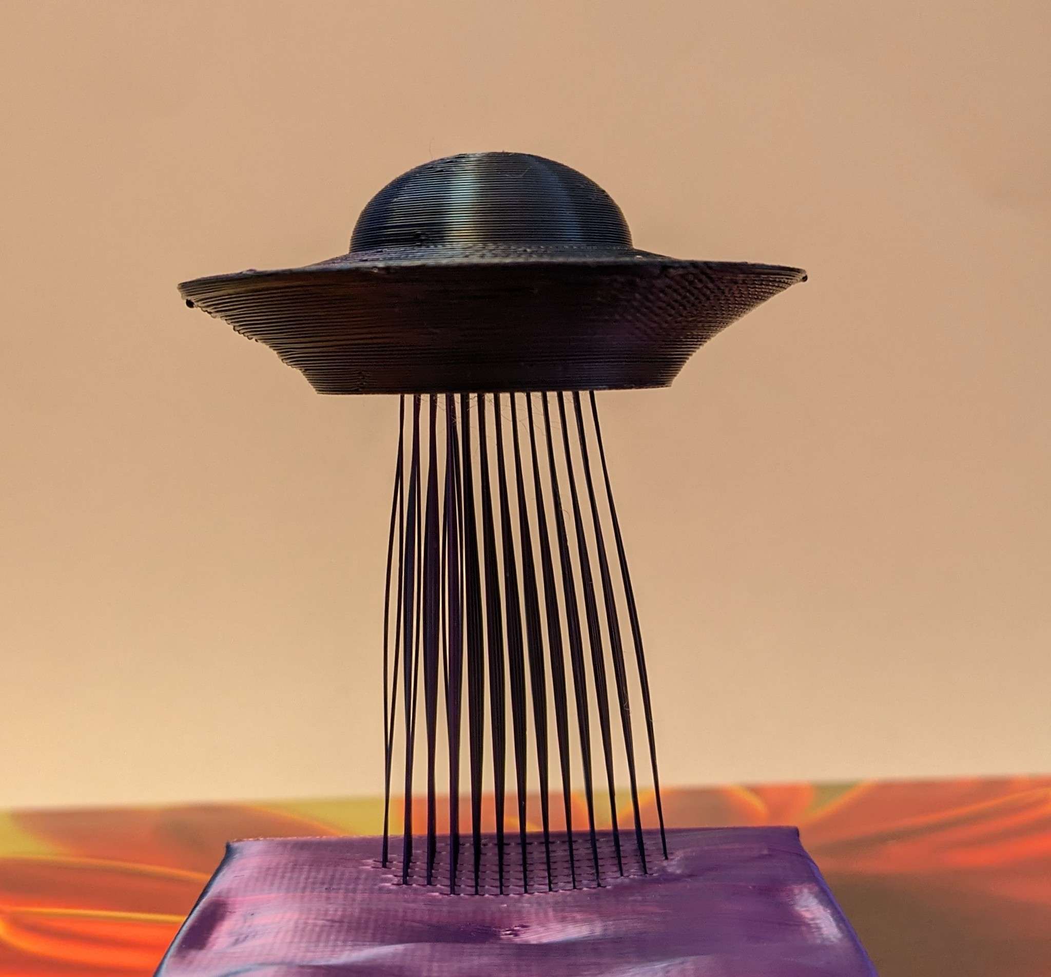 UFO Landing by Vec4 | Download free STL model | Printables.com