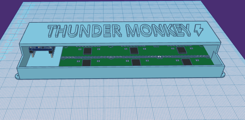 thunder monkey case by Matheus Esteves | Download free STL model | Printables.com