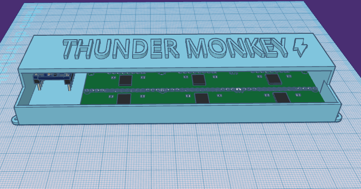 thunder monkey case by Matheus Esteves | Download free STL model ...